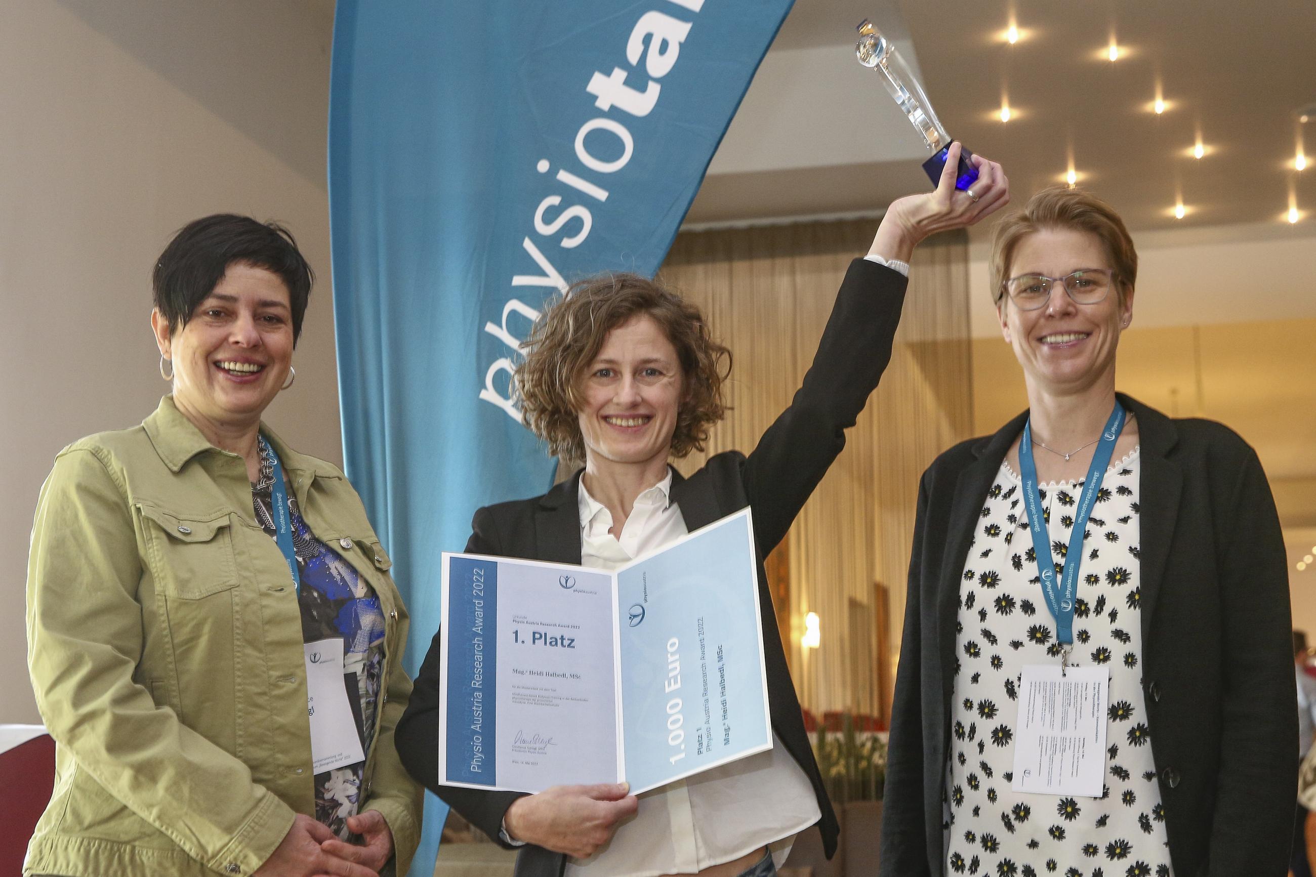 Gewinner*innen Physio Research Award 2022 | Physio Austria