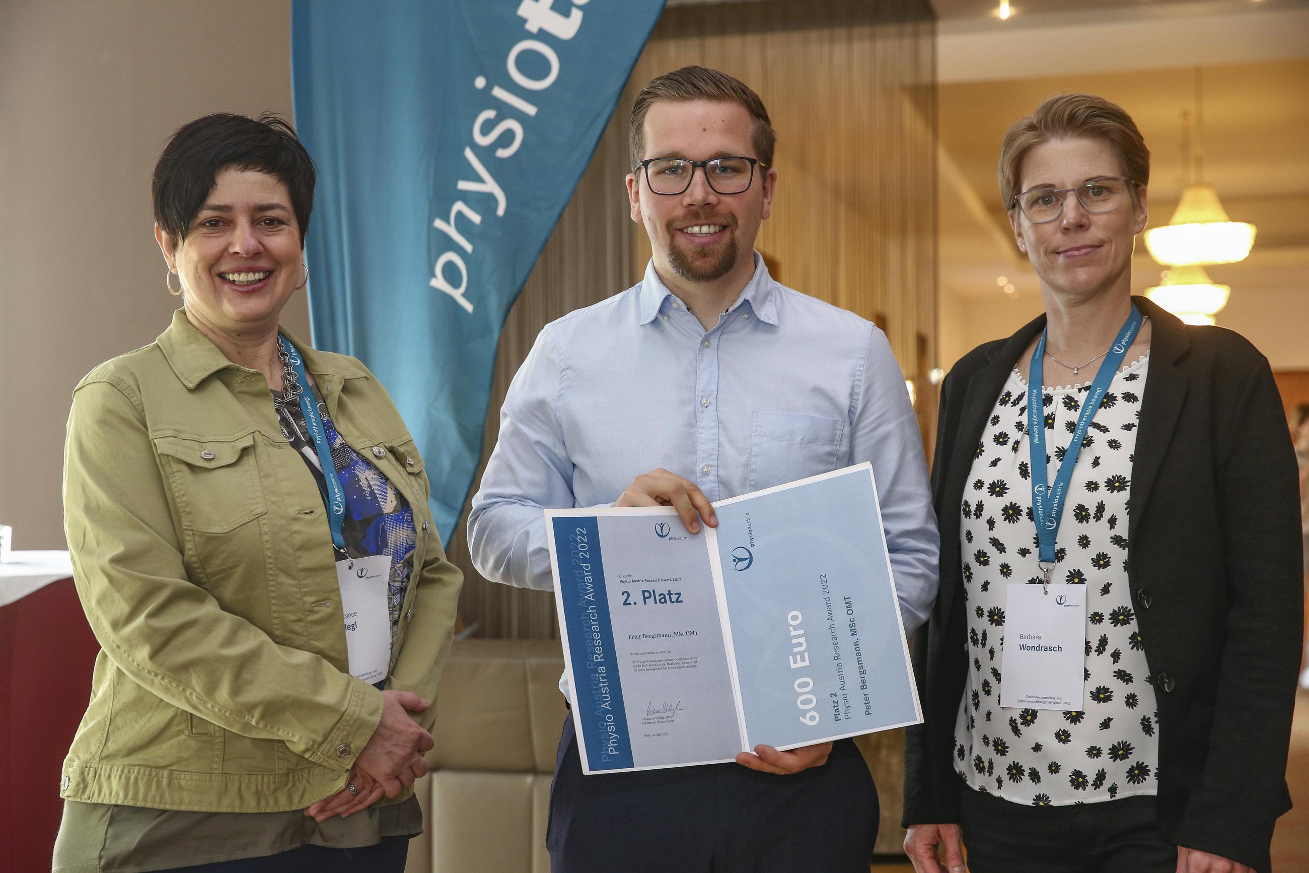 Gewinner*innen Physio Research Award 2022 | Physio Austria